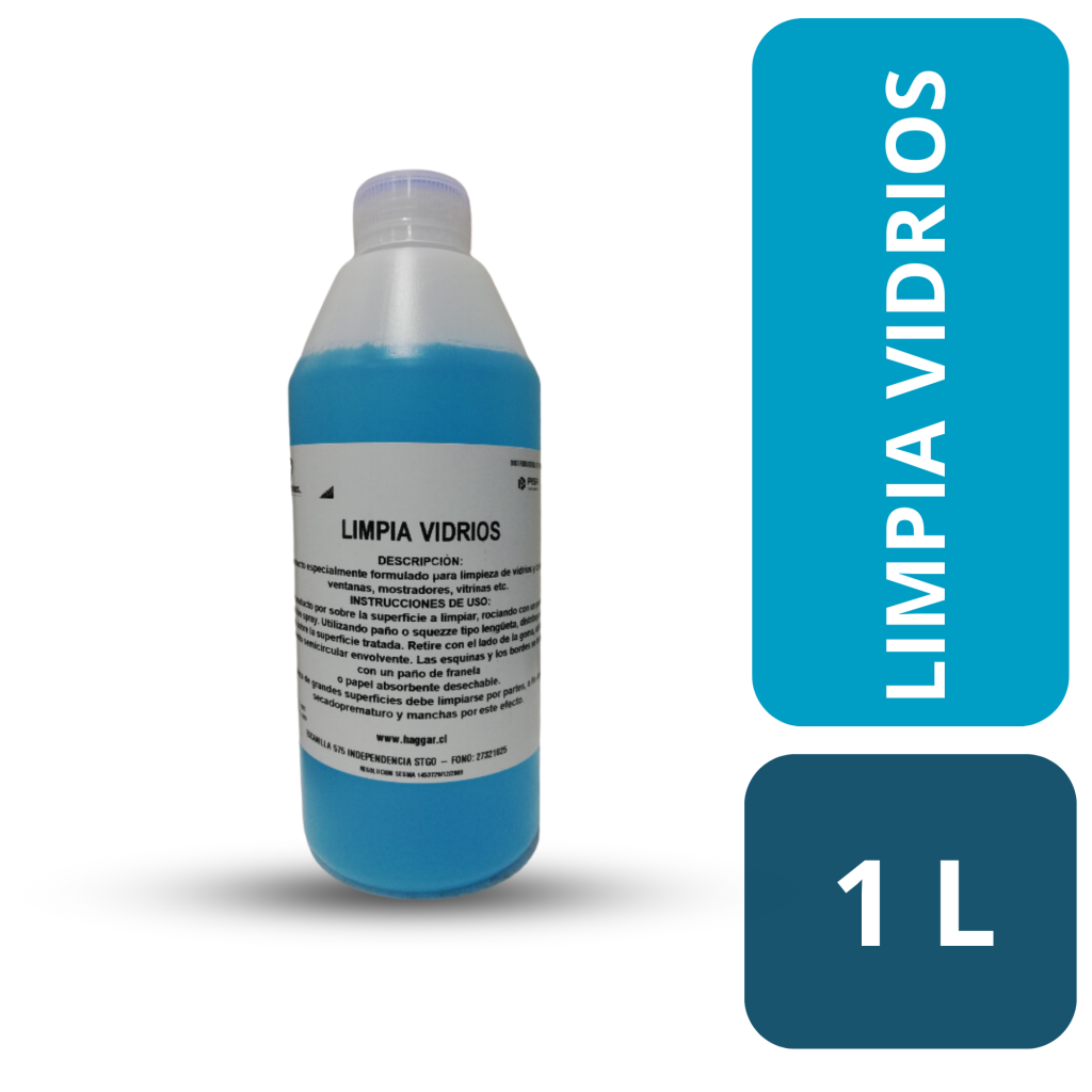 Limpia Vidrios 1 Litro (WINTER CLEAN) - Haggar