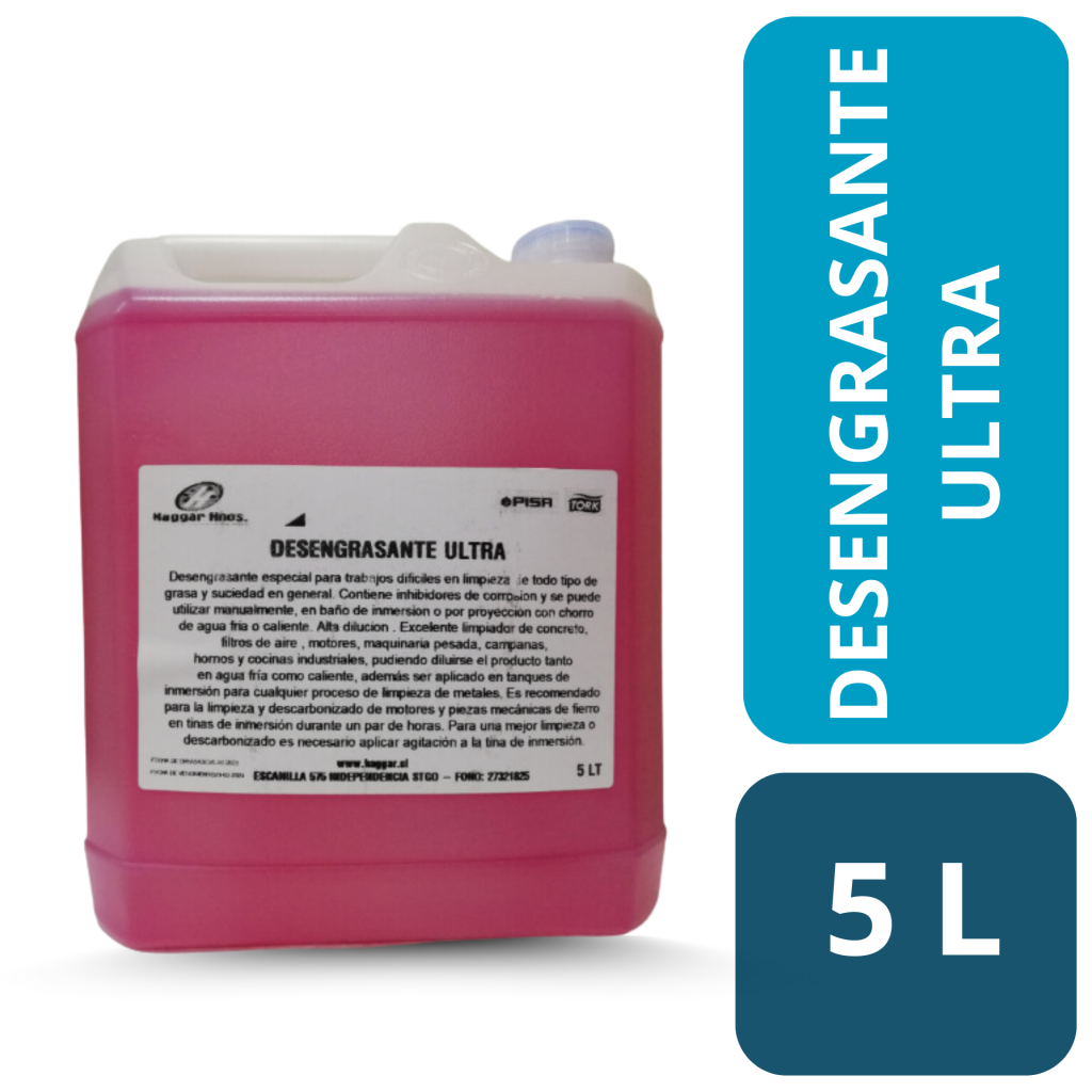 Desengrasante Ultra 5 Litros - Haggar